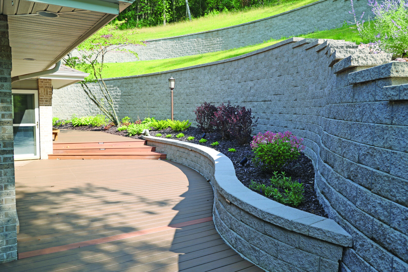 VERSA-LOK® Retaining Wall Systems – Amcon Concrete Products
